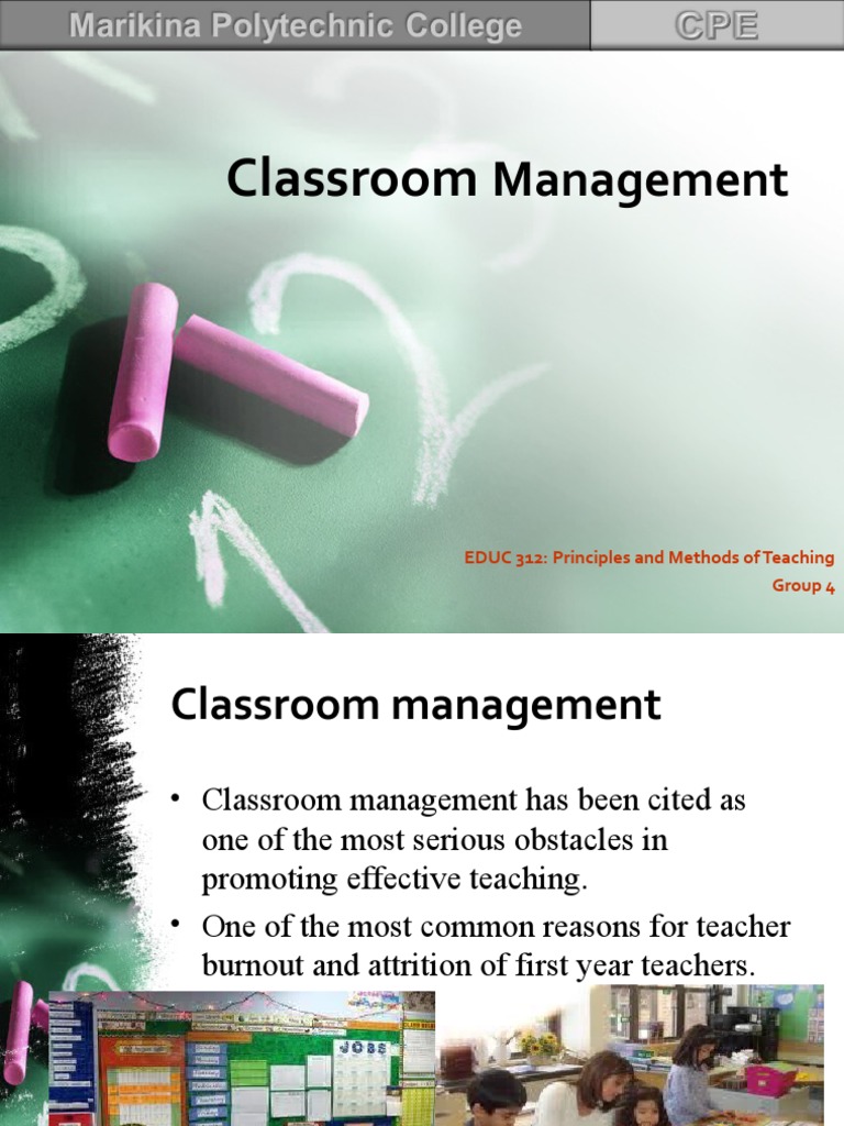 Classroom Management Presentation 120712190047 Phpapp02 | PDF ...