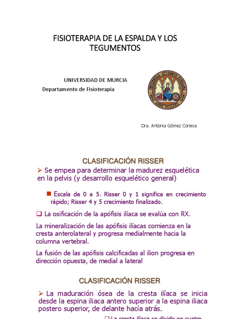 Clasificación Risser PDF | PDF