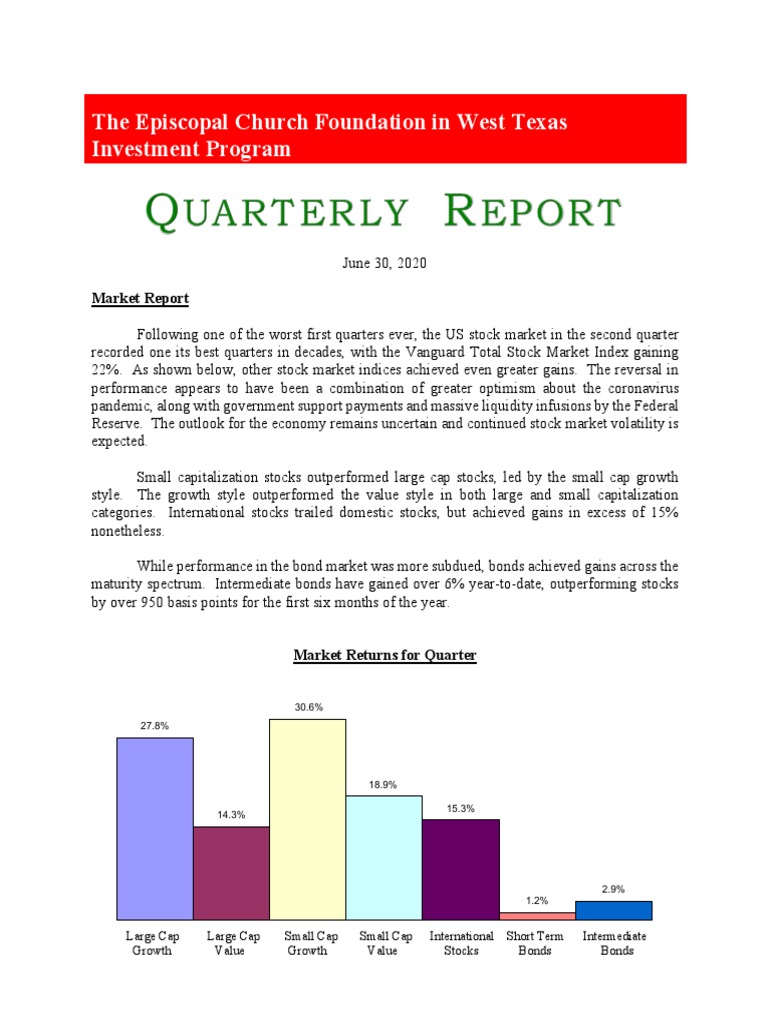 Quarter Report Q2.20 | PDF