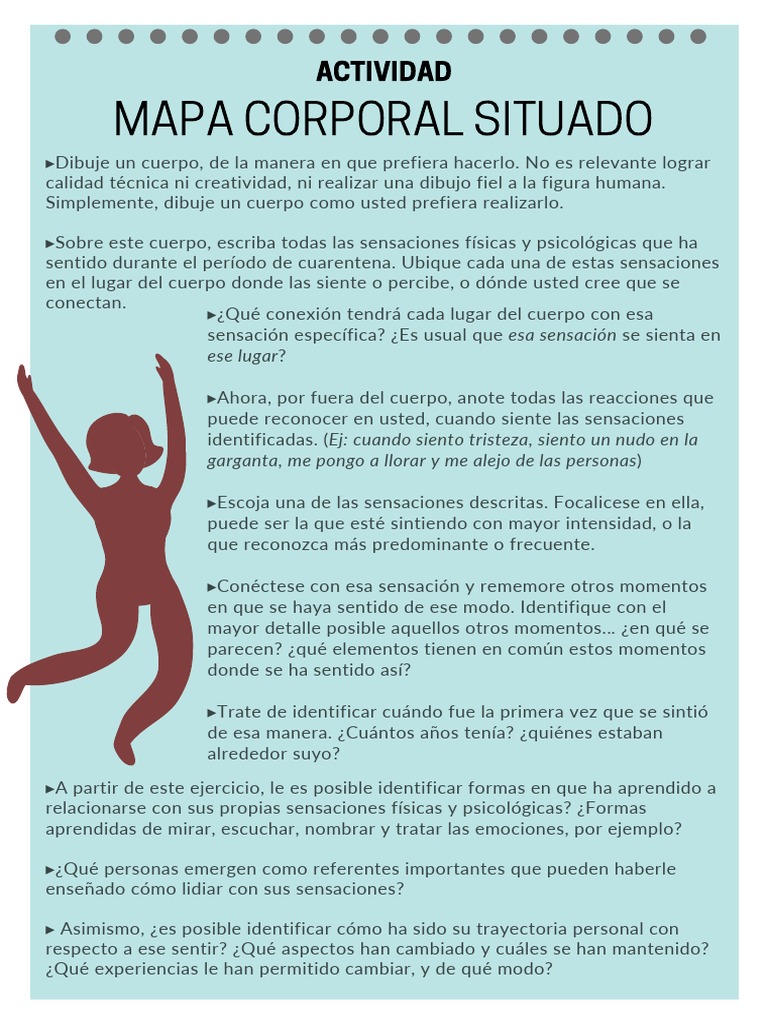 Actividad Mapa Corporal | PDF