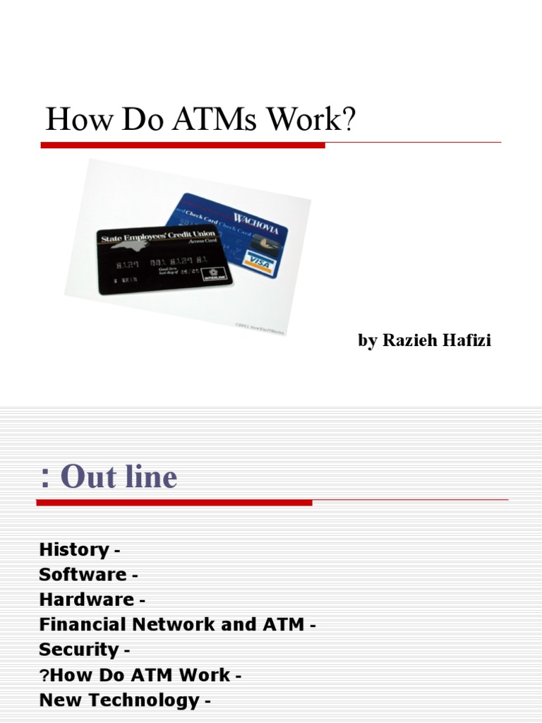 How ATMs Function: A Technical Overview | PDF | Automated Teller ...