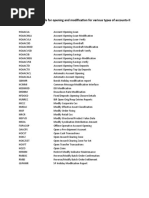 FINACLE 10 Menus-1 | PDF | Clearing (Finance) | Menu (Computing)