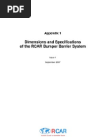 RCAR - Bumper - Test - Procedure - 2 - 2 - 2020 | PDF | Hardness | Beam ...