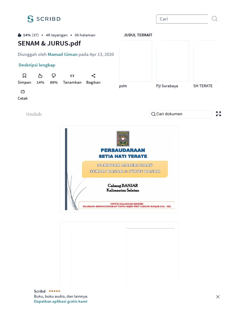 Senam & Jurus PDF | PDF