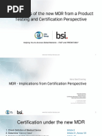 MDR GSPR Checklist Sample | PDF | Risk | Risk Management