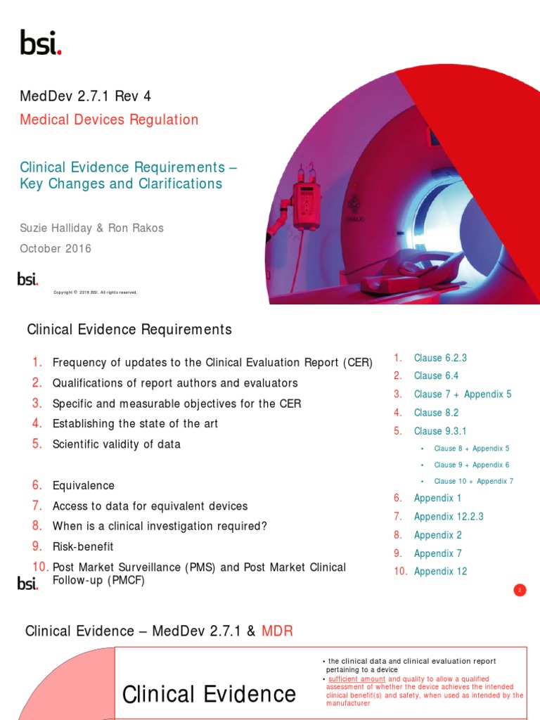 MDR Clinical Requirements | PDF | Systematic Review | Science