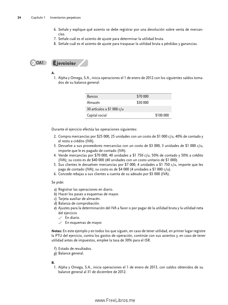 Ejercicios de Desarrollo | PDF | Impuesto sobre la renta | Estado de resultados