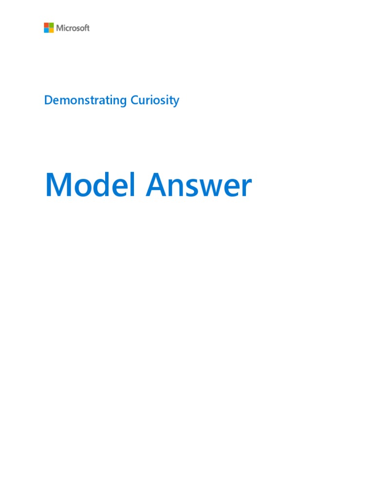 Module 5 Task 2 PDF | PDF | Curiosity | Microsoft
