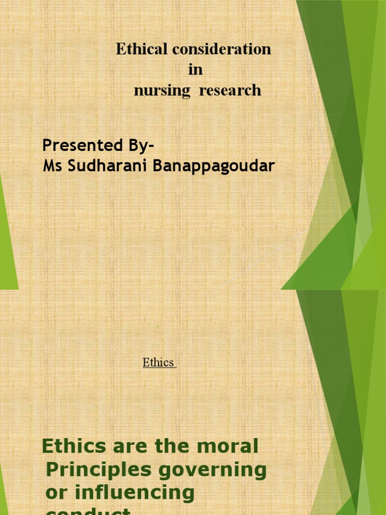 Ethical Consideration in Research | PDF | Institutional Review Board ...