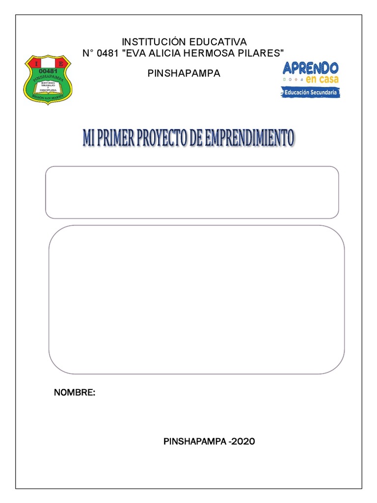 Formato MI PROYECTO DE EMP | PDF | Cognición | Science