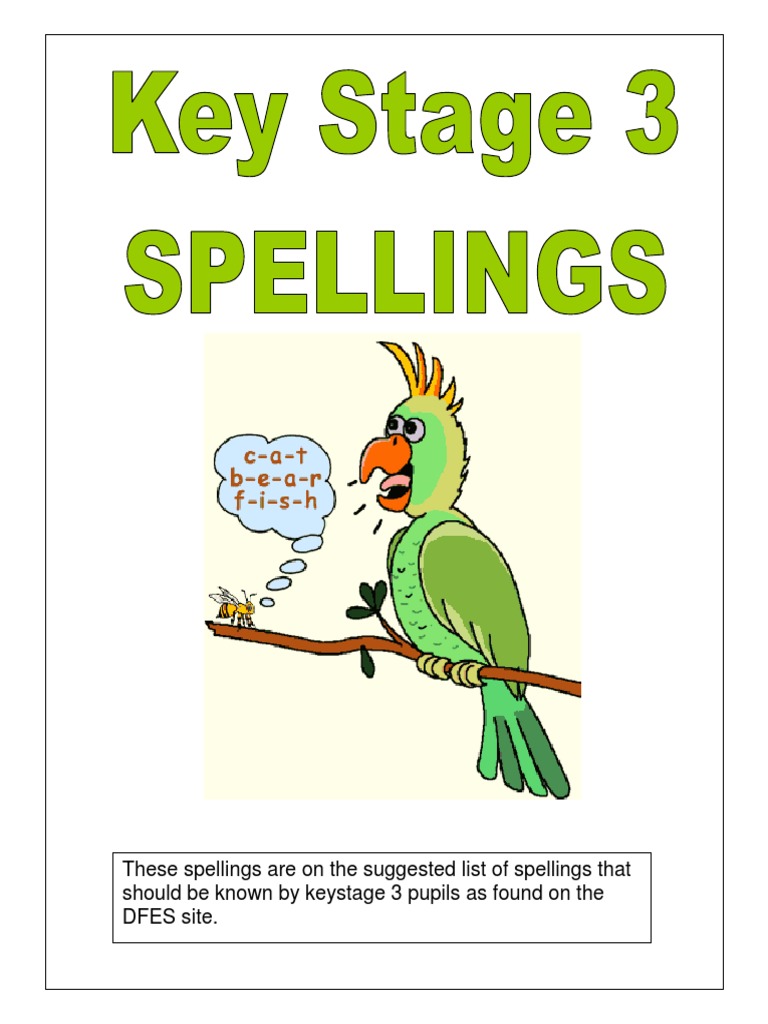 General Spelling List | PDF