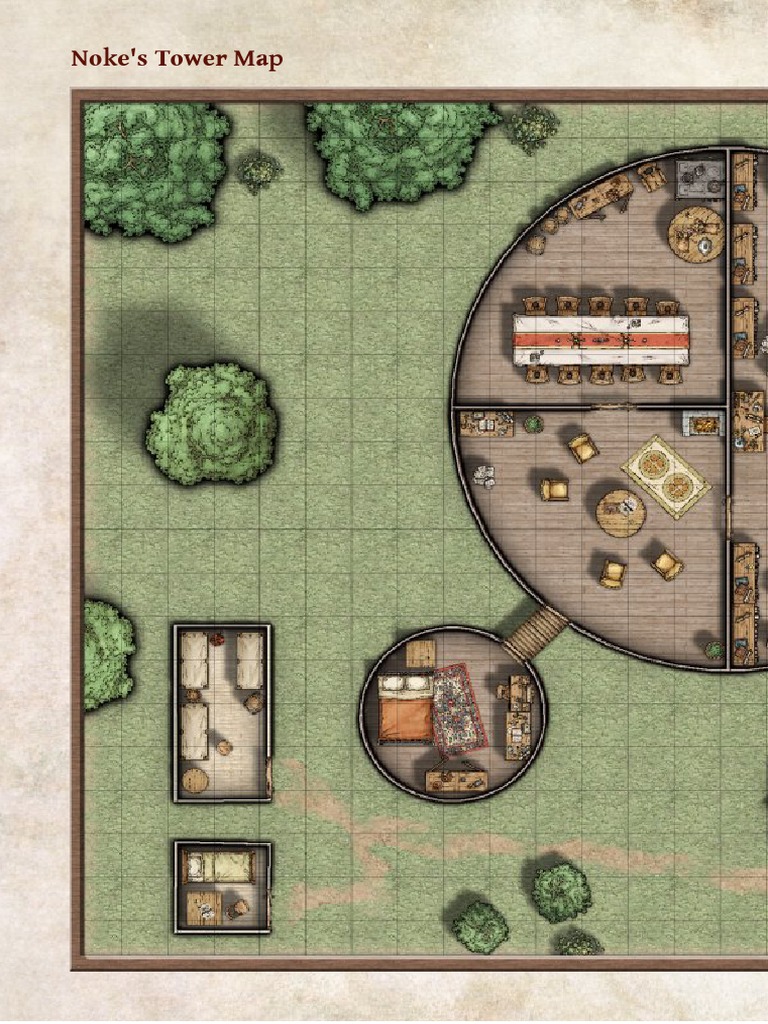 Noke's Tower Detailed Map Guide | PDF