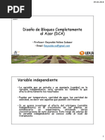 Manual DBCA | PDF | Análisis de variación | Experimentar