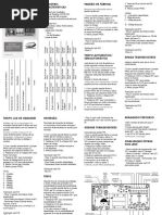 Manual Central Garen | PDF