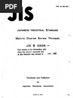 Jis B 0207 1982 (En) | PDF