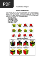 Passo A Passo Cubo Magico Simples | PDF
