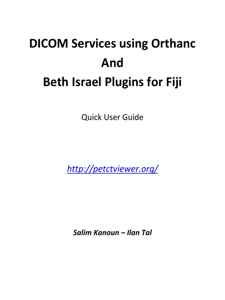 Orthanc DICOM Services Guide | PDF | Databases | Information Technology