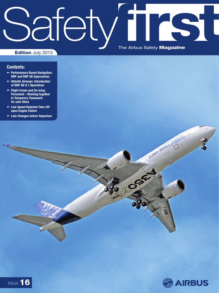 Airbus Safety First Magazine 16 PDF | PDF | Aircraft | Aerospace ...