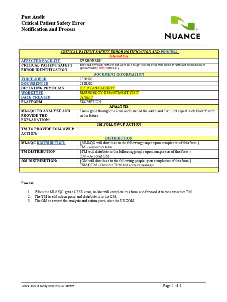 CPSE Form - Evergreen - Job #2320502 | PDF