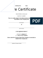 Director Declaration and Clearance Template | PDF | Bearer Instrument ...