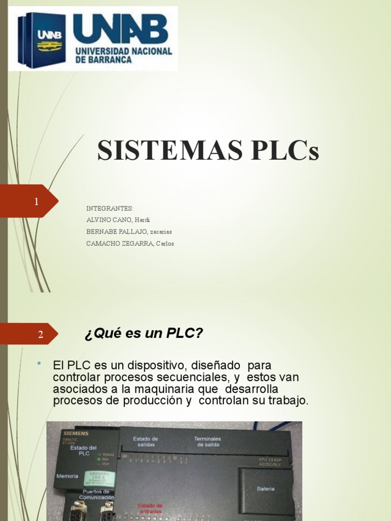 PLC Basico 1 | PDF | Controlador lógico programable | Bienes manufacturados