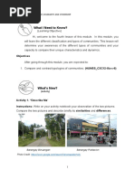 Community Engagement Module 1 - Lesson 1 | PDF | Community | Institution