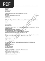 Let Reviewer - Answer Key (Professional Education) | PDF | Teachers ...