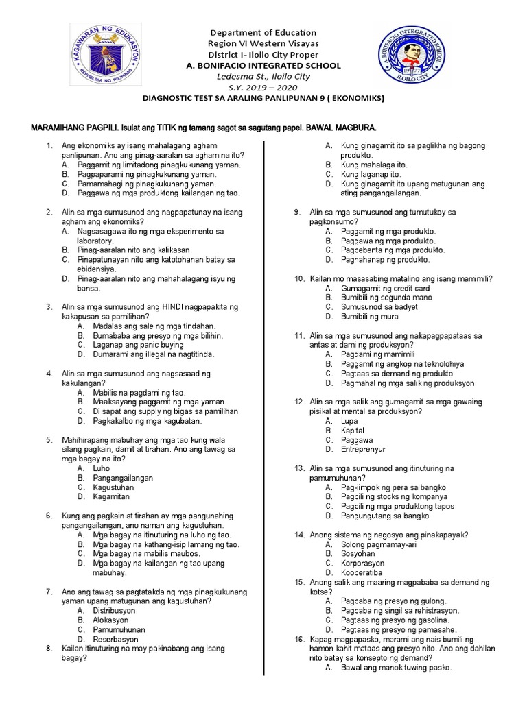 Grade 9 and 10 Ap | PDF