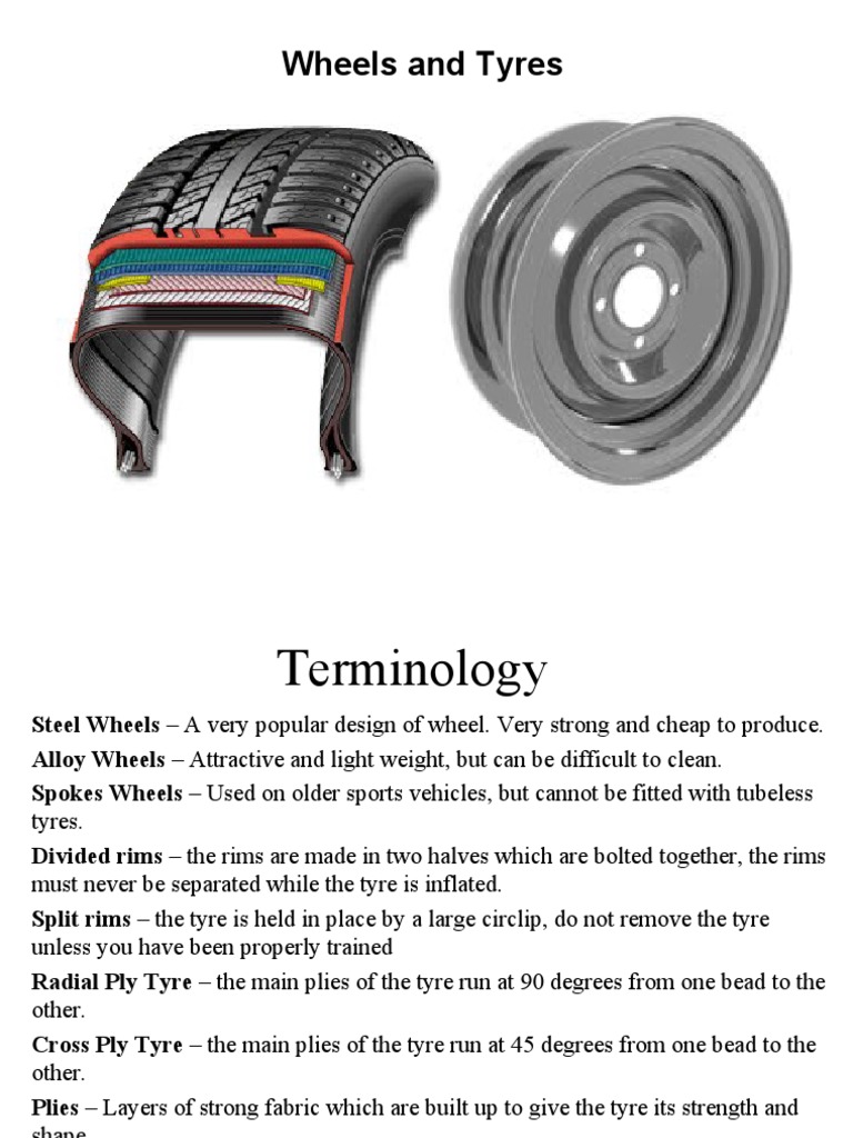 Tyre Notes | PDF | Tire | Wheel