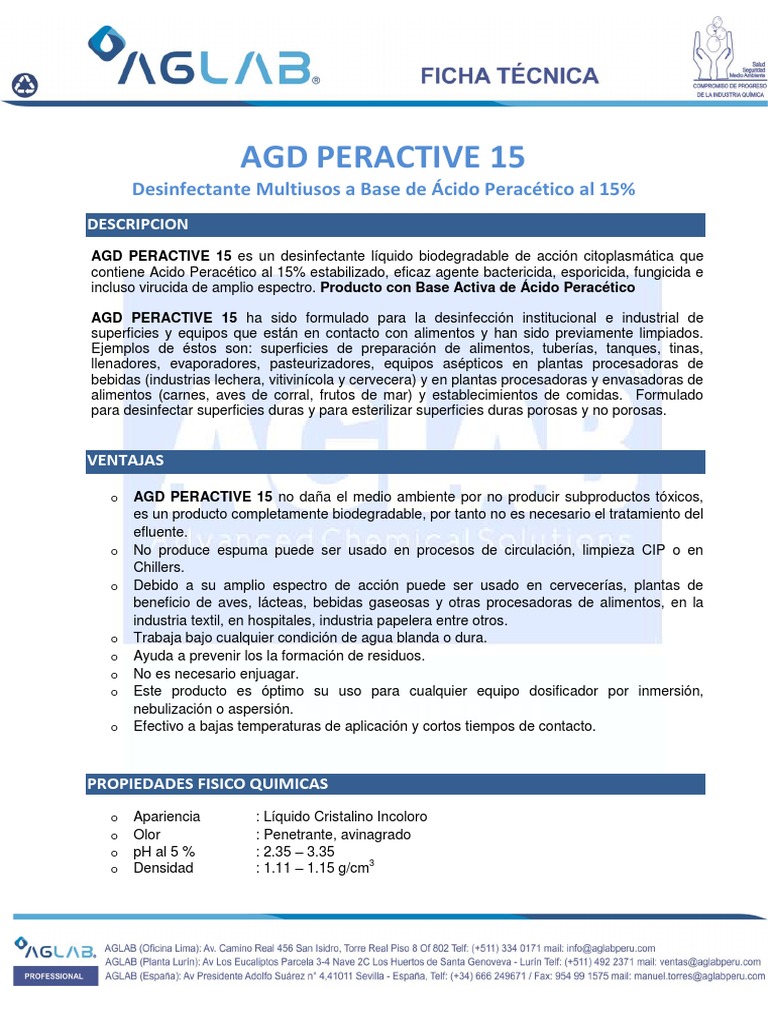 34 Peractive 15 | PDF | Agua | Alimentos