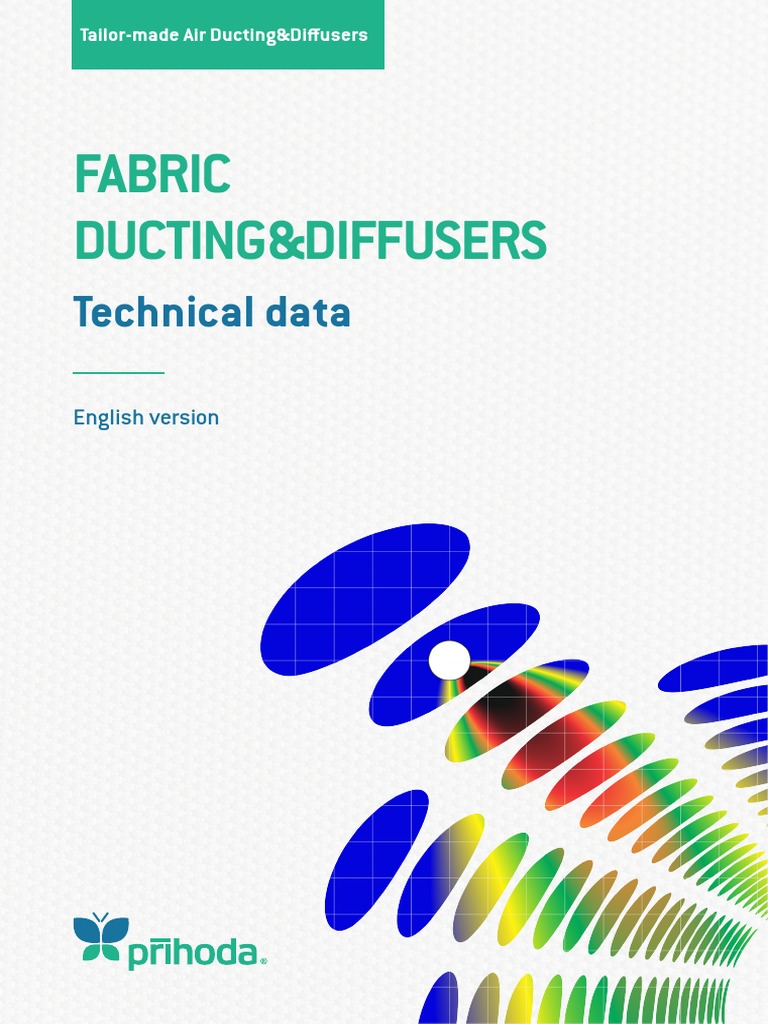 Fabric Ducting&Diffusers: Technical Data | PDF | Duct (Flow) | Thermal ...