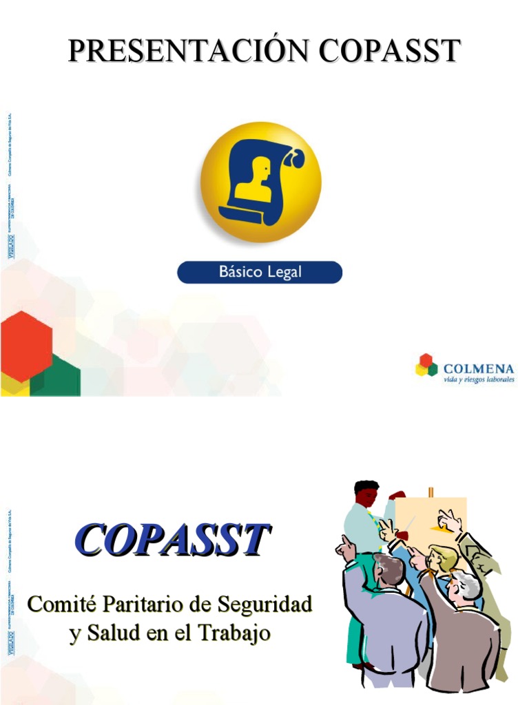 Presentacion Copasst Actualizado | PDF | Gobierno | Bienestar