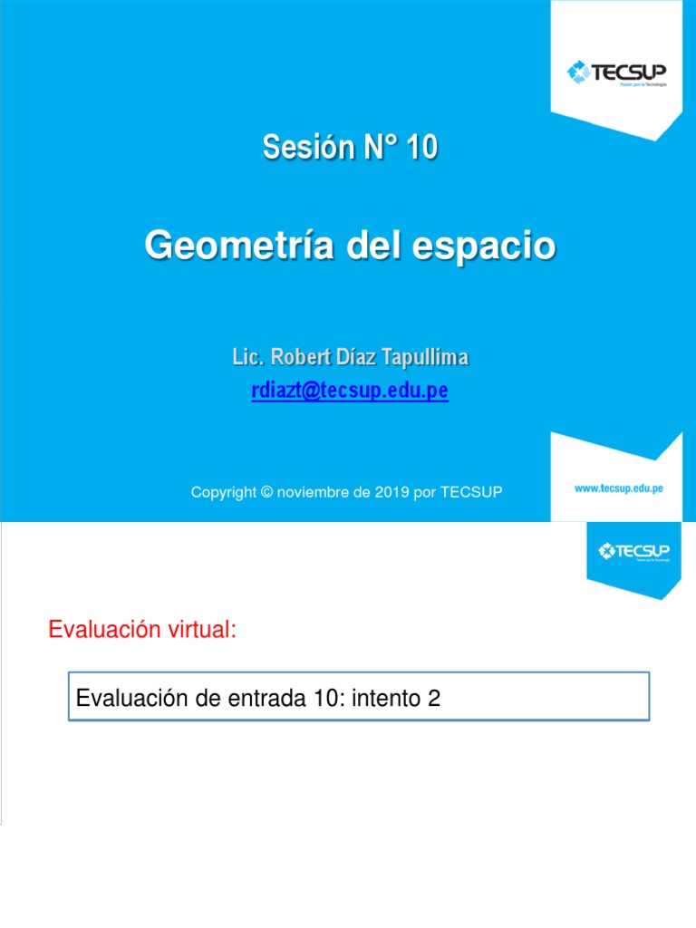 PPT - S10 - GeoEspacio-1 PDF | PDF | Triángulo | Geometria clasica