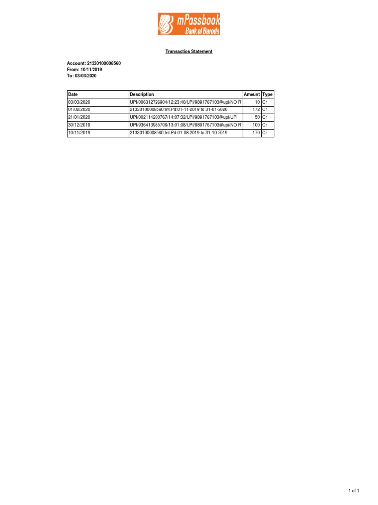 564 Bob Statement PDF | PDF