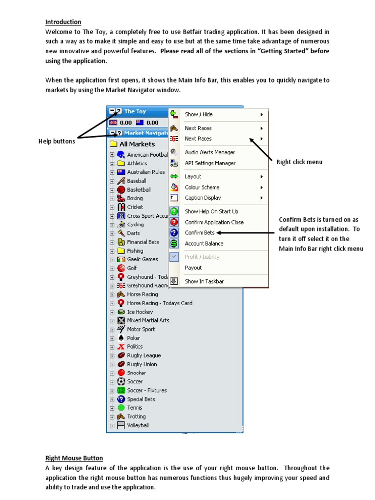 Geeks Toy Betfair Trading Guide | PDF | System Software | Computing