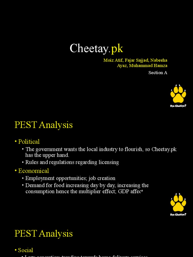 Cheetay: Lahore's All-in-One Delivery App | PDF | E Commerce | Economies