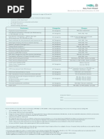 HBL Savings Accounts Overview 2024 | PDF | Debit Card | Cheque