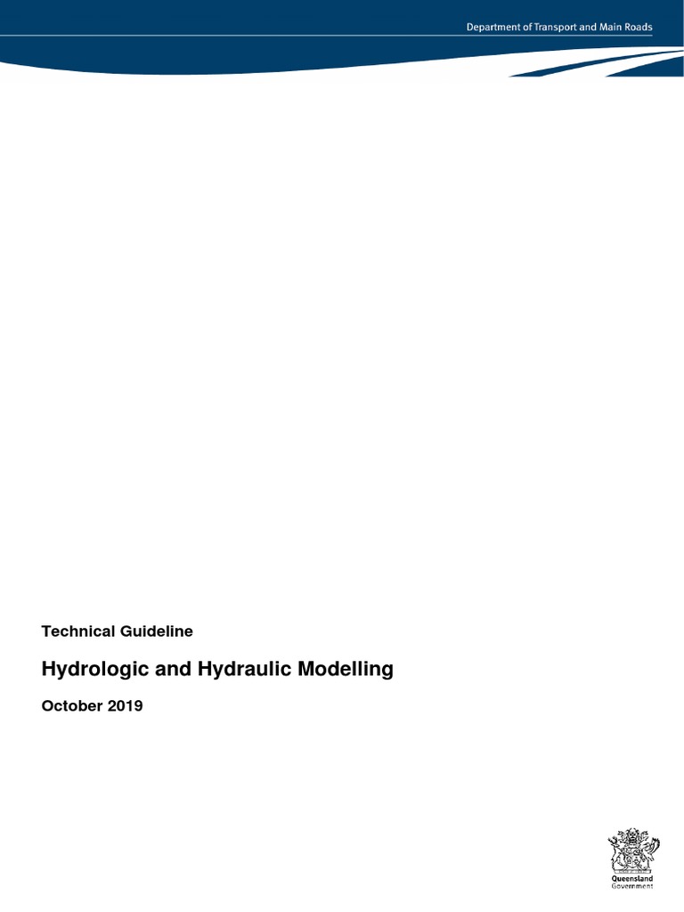 Hydrologic and Hydraulic Modelling: Technical Guideline | PDF | Flood ...