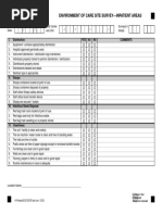 Hazardous Waste Storage Area Weekly Inspection Checklist | PDF