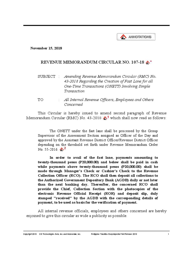 RMC 2018 PDF | PDF | Taxes | Economies