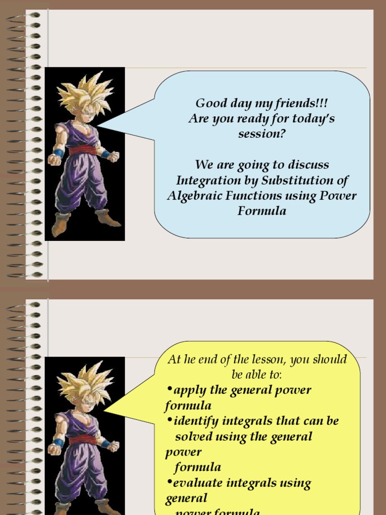 3 - Lesson 3 - General Power Formula - IC | PDF | Integral ...