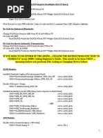BMW G20 Coding Cheat Sheet - Apr 2021 | PDF | Automotive Technologies | Wheel
