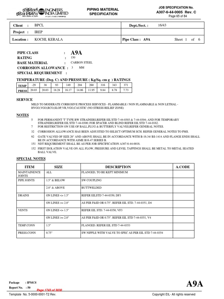 A9a PDF | PDF | Pipe (Fluid Conveyance) | Building Materials