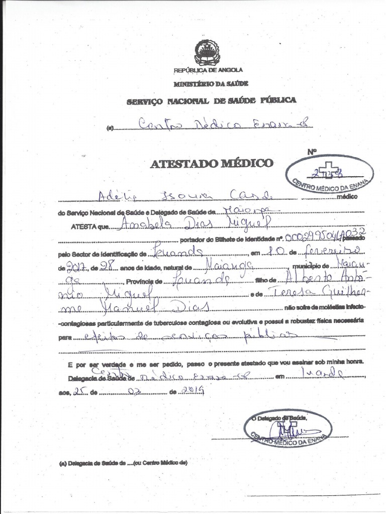 Atestado Medico PDF | PDF