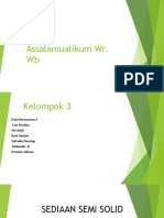 Formulasi Pembuatan Sediaan Krim | PDF