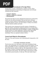 Types of Foreign Policy | PDF | Foreign Policy | International Relations