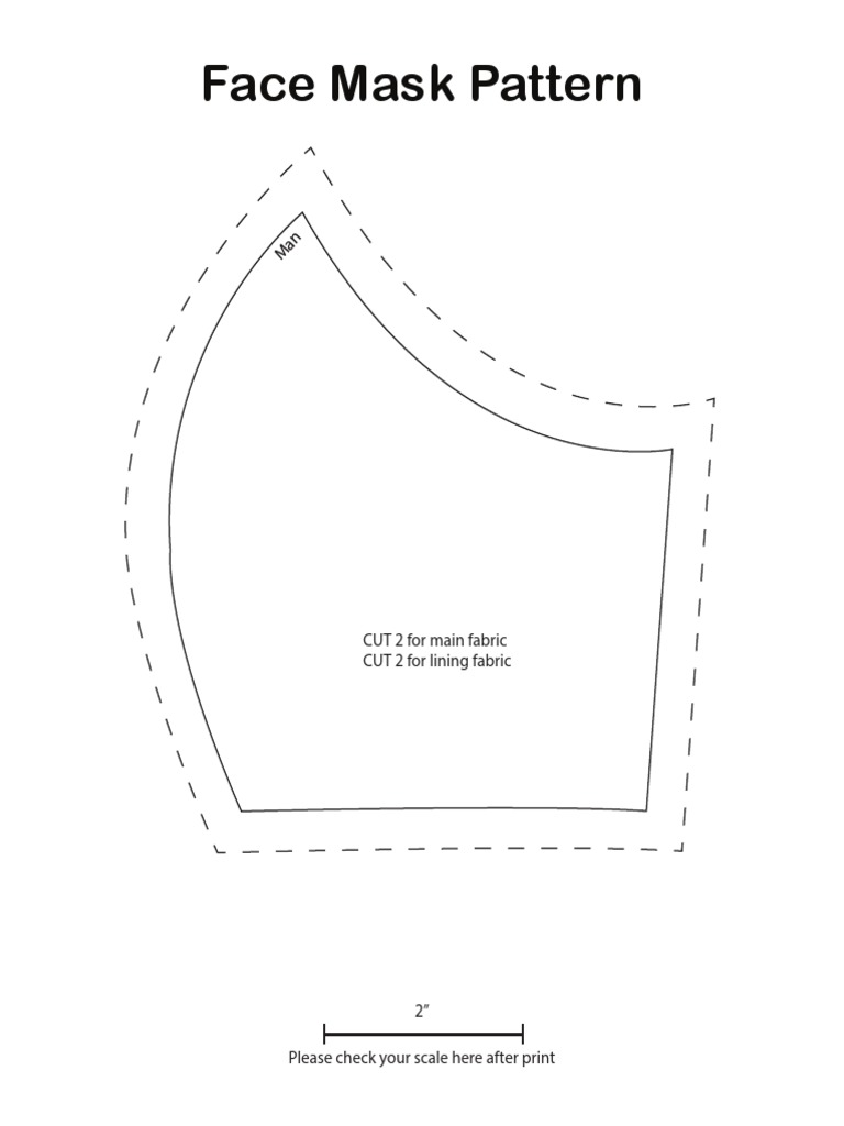 DIY Face Mask Sewing Guide | PDF