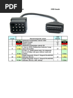 Pinout Ecm Opel Magneti Marelli MJD 6JO 6JF 6O2 6O3 6F3 | PDF