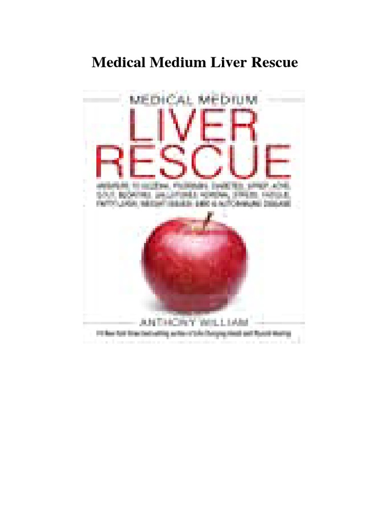 BOOKS PDF Medical Medium Liver Rescue | PDF | Liver | Epidemiology