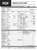 PDS Sample | PDF | Graduate School | Government